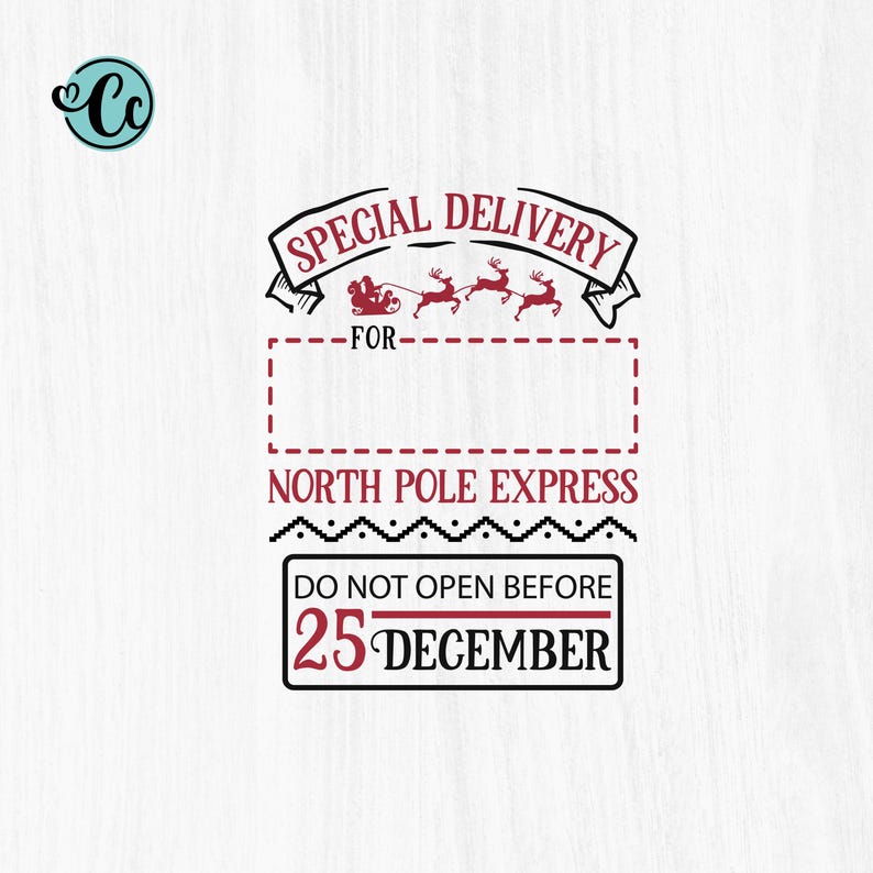 Special Delivery Bag Svg, Santa Sack Svg, Christmas Santa Sack Svg ...