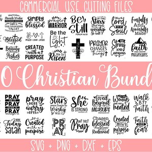 Christian Bundle SVG, Instant Download, Scripture Bundle, Cut Files for ...