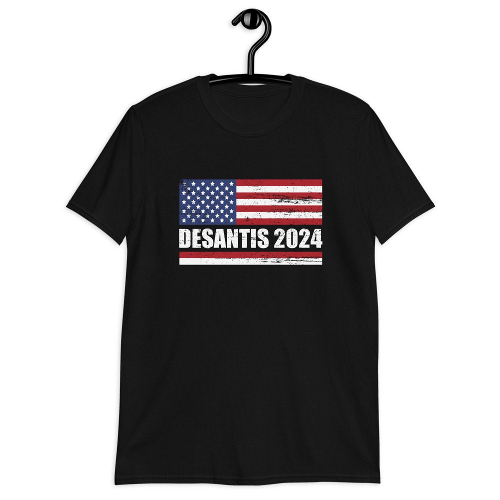 Desantis 2024 Shirt, Ron Desantis Tshirt 2024, Desantis 2024 Flag Shirt ...