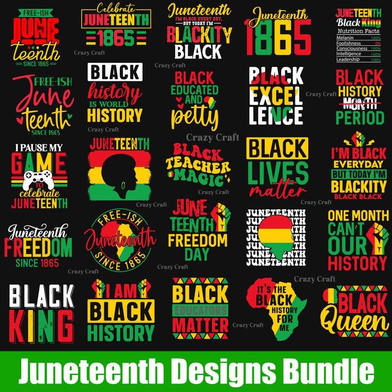 Juneteenth SVG PNG Bundle, Juneteenth Png Bundle, Black King Nutrition ...
