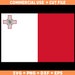 Malta Flag SVG Original Colors, Malta Flag Png, Commercial Use for ...