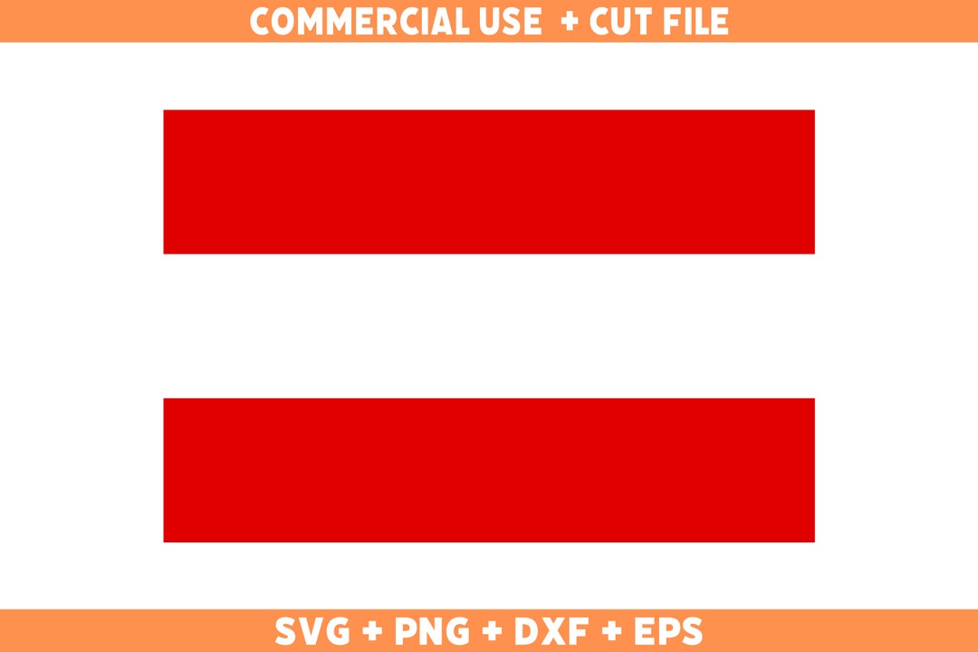Austria Flag SVG Original Colors, Austria Flag Png, Commercial Use for ...