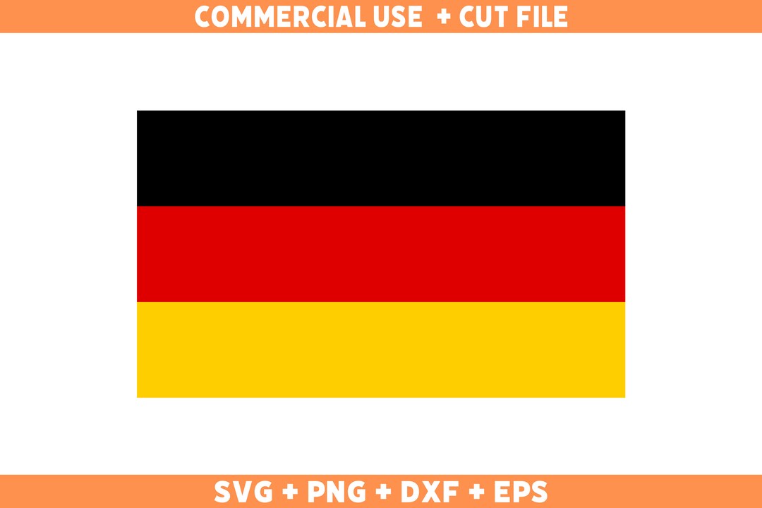 Germany Flag SVG Original Colors, Germany Flag Png, Commercial Use for ...