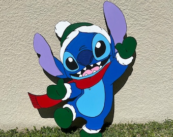 Stitch Christmas Yard Sign - Etsy