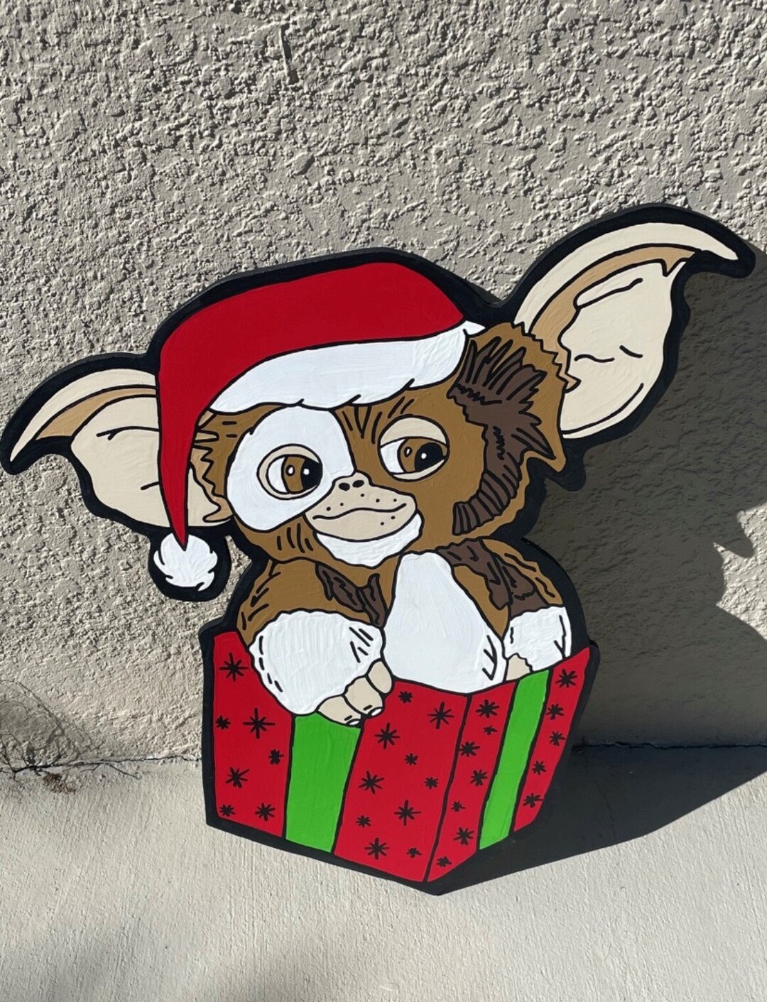 Christmas Gremlins Gizmo Yard Sign/yard Art/yard Decor/christmas Yard ...