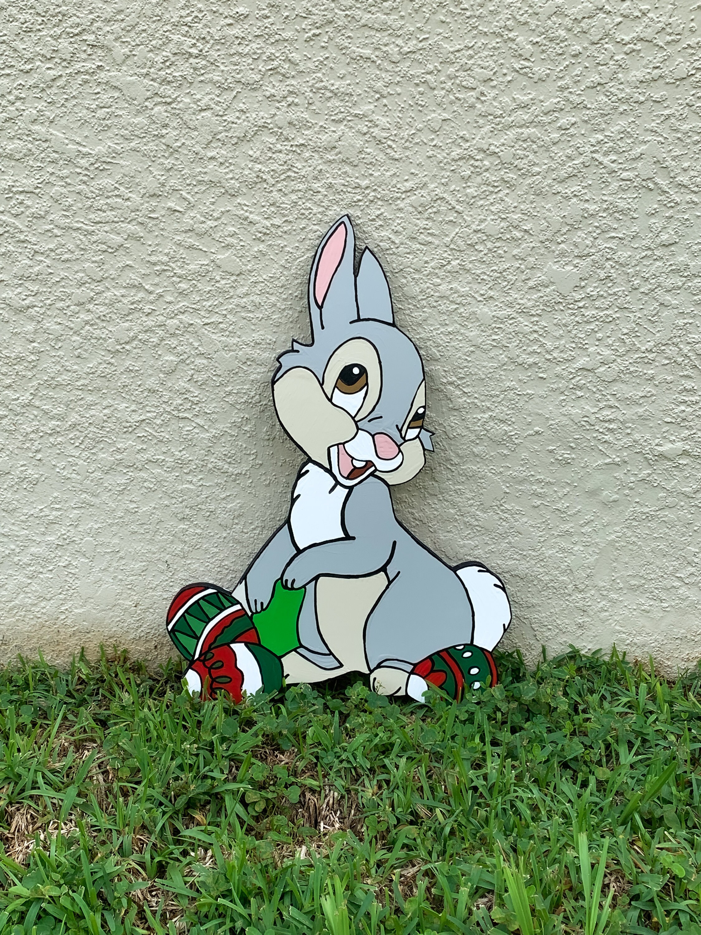 Easter/christmas Thumper Yard Sign/yard Art/yard Decor/easter - Etsy