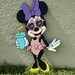 Minnie Mouse Summer Yard Sign/yard Art/wooden Art/minnie Mouse Art ...