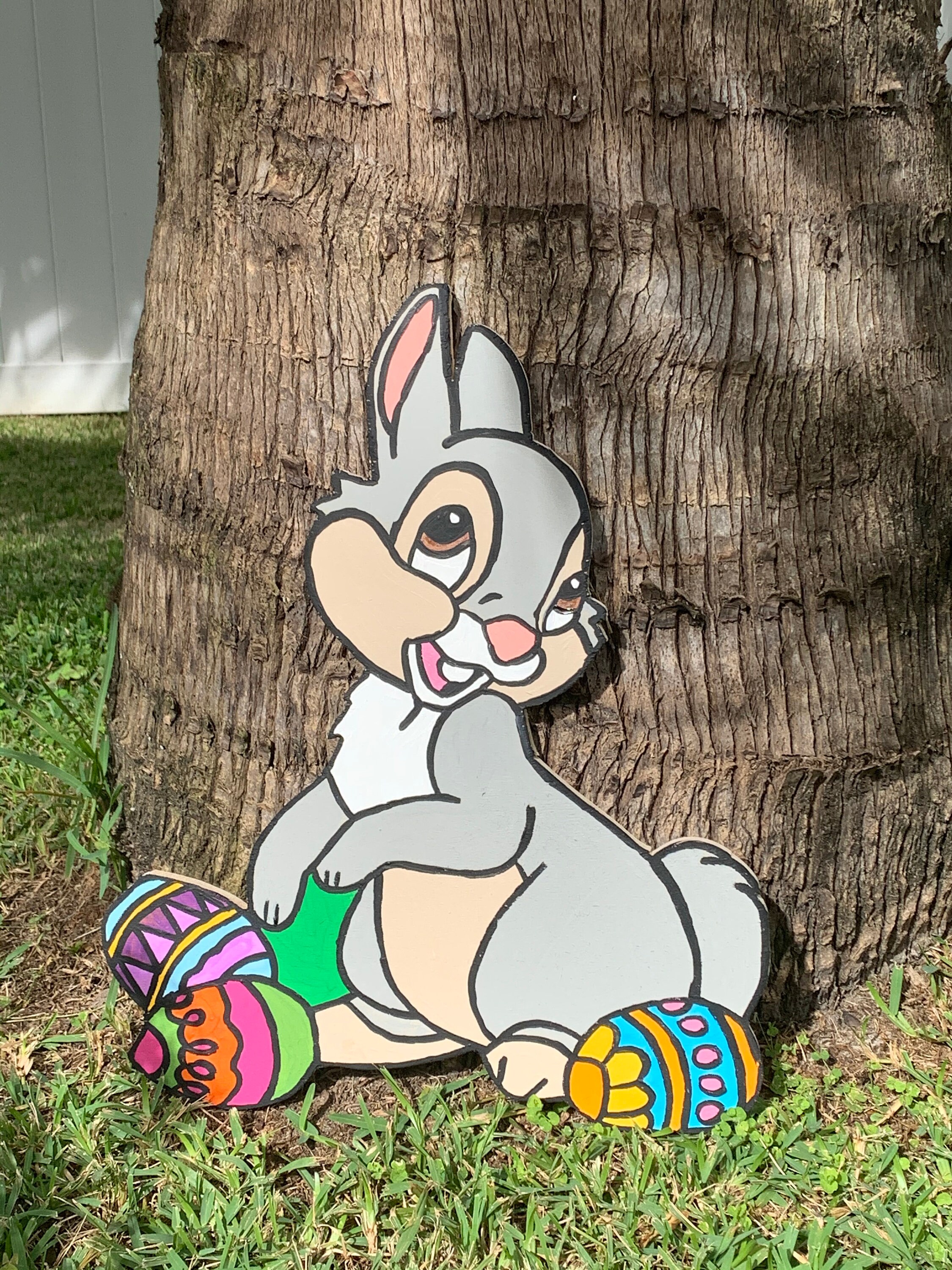 Easter/christmas Thumper Yard Sign/yard Art/yard Decor/easter - Etsy