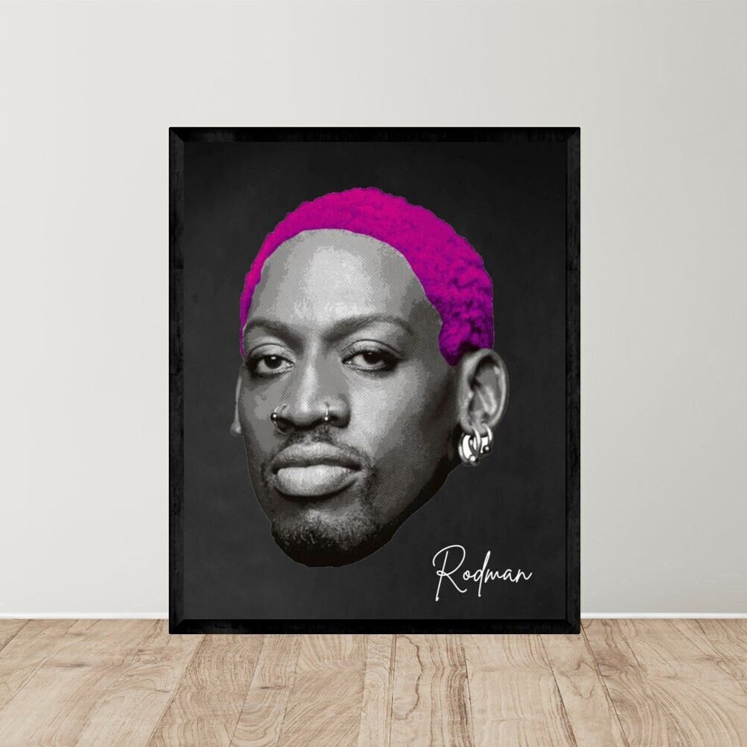 Dennis Rodman Art Print - Etsy