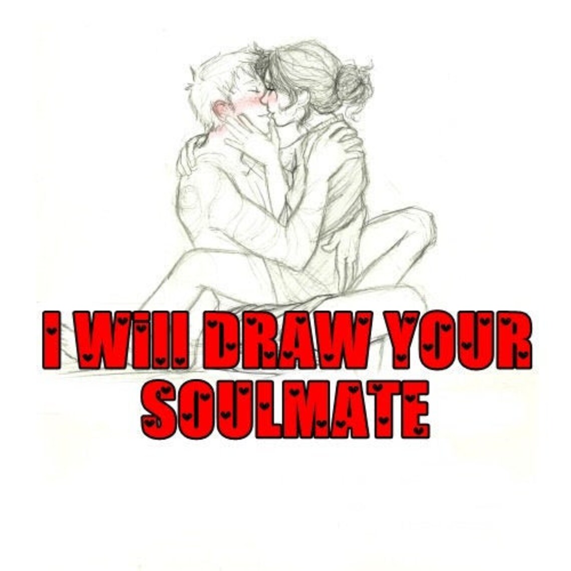 I Will Draw Your Soulmate Within 12 24 Hours Psychic Drawing Etsy