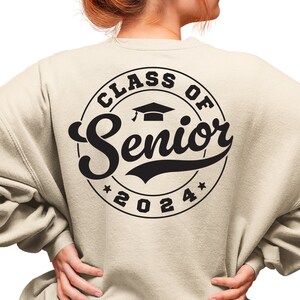 Senior Class of 2024 Template Pdf for Canva Easy Add Photo, Senior Cut ...