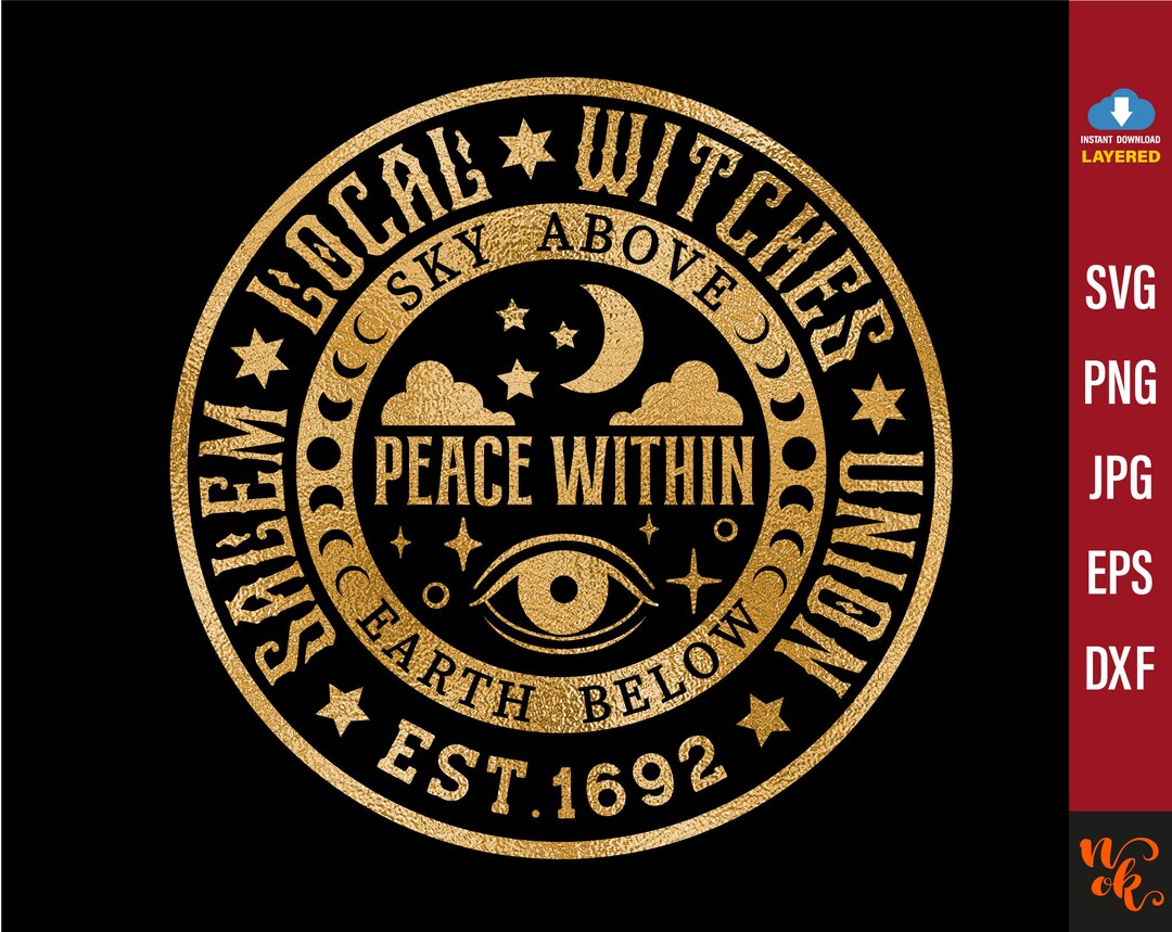 Salem Local Witches Union SVG, Halloween Svg Cut File for Cricut ...