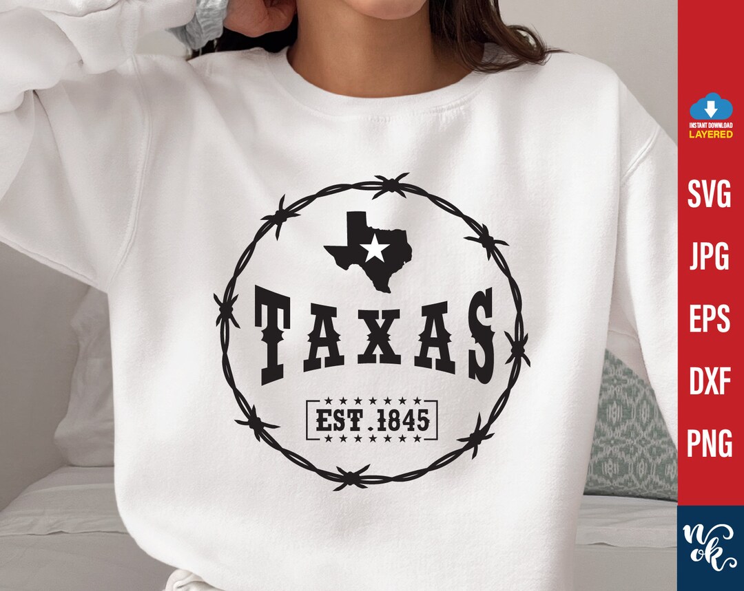 I Stand With Texas Barbwire Fence Svg Png, Texas Border Svg, Texas ...