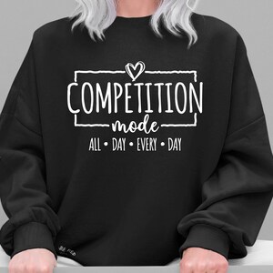 Competition Mode SVG PNG, Cheerleader Svg, Game Day Vibes Svg, Cheer ...