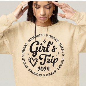 Girls Trip Svg, Girl's Trip 2024 Svg, Great Times, Great Memories ...