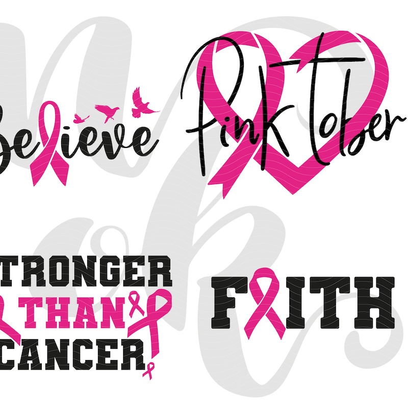 Cancer Awareness Svg - Etsy