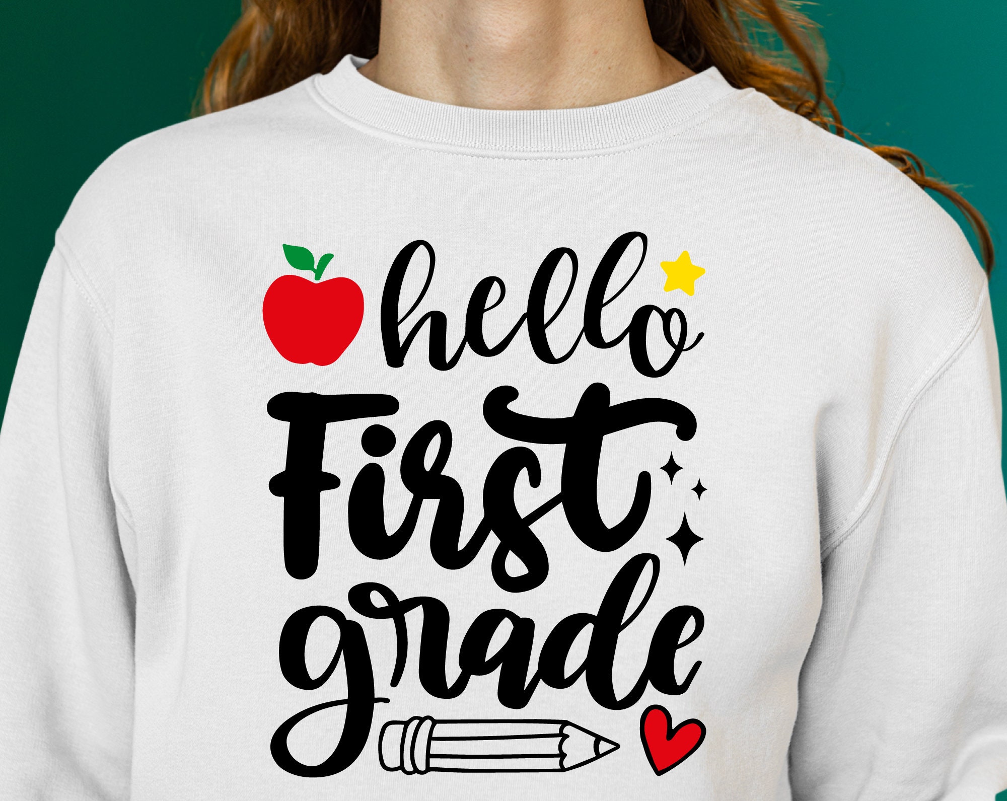 Hello Grade Svg Bundle Pre-k Svg Kindergarten Svg First - Etsy