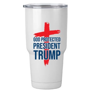 God Protected President Trump Svg, Trump 2024 Survivor Shirt Svg Cut ...