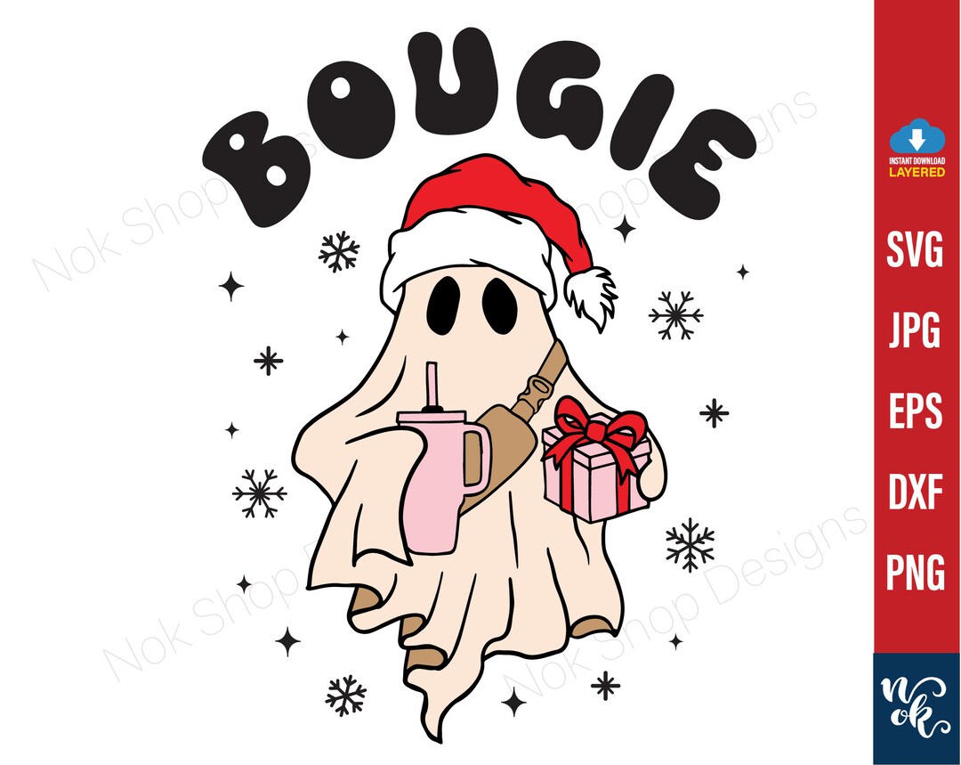 Boogie Ghost Svg Png, Boo Jee Stanley Tumbler Belt Bag Inspired PNG ...