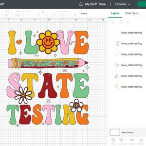 Test Day Svg, the Last Day of State Png, I Love State Testing Teacher ...
