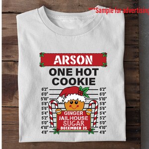 Christmas Svg Png, Funny Gingerbread Inmate Christmas Svg, North Pole ...