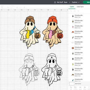 Ghost Svg, Cute Ghost Drinking Stanley Tumbler Inspired, PNG ...