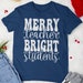Merry Teacher Bright Students Svg, Christmas Teacher Svg, Christmas ...