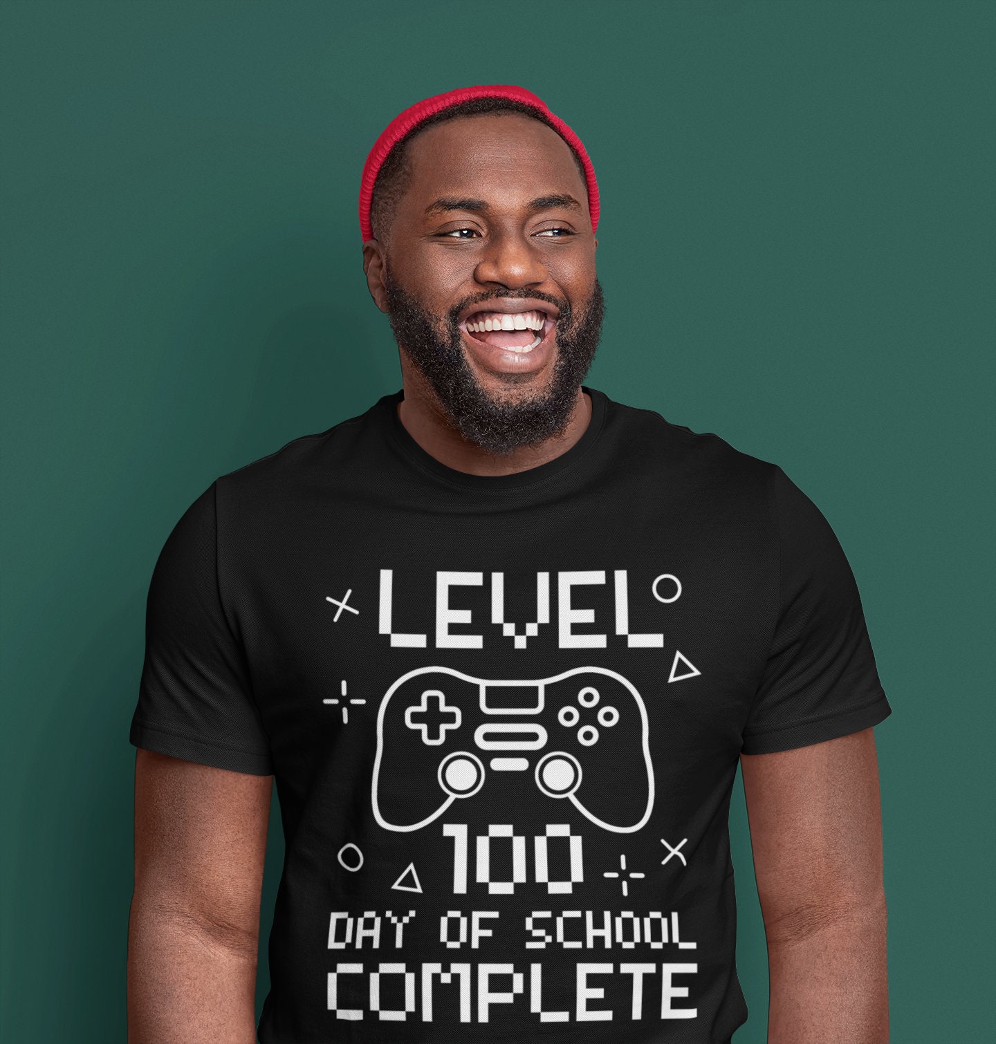 100 Days Video Game Svg Level 100 Days of School Completed - Etsy