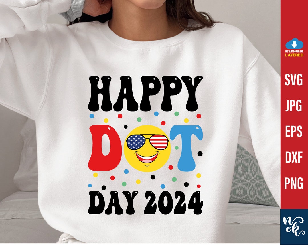Happy Dot Day 2024 Svg, International Dot Day 2024 Png, Dot Day Svg ...