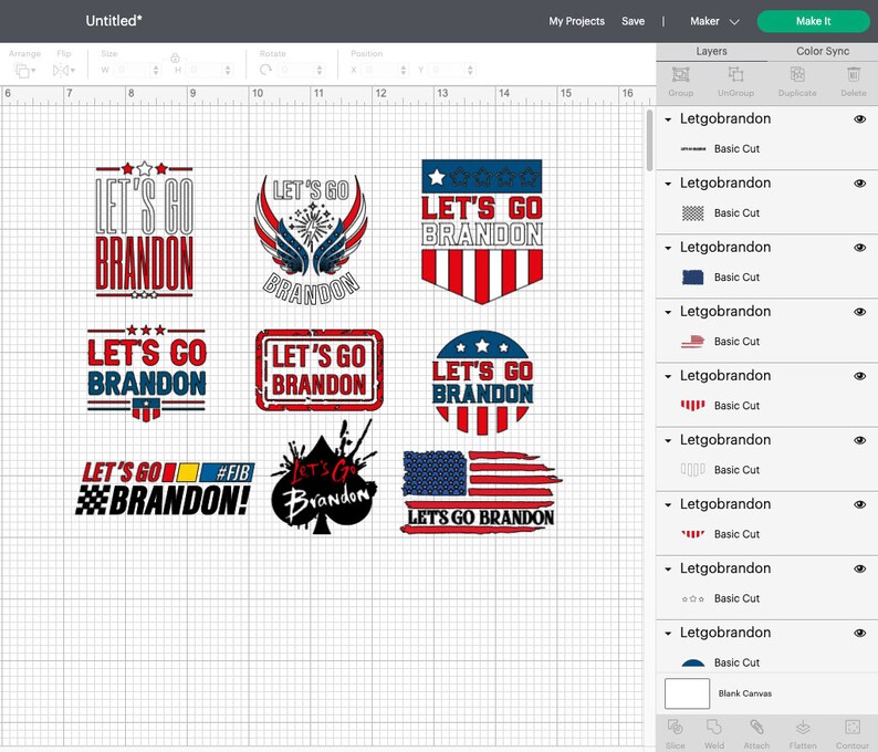 Let's Go Brandon Svg Bundle Lets Go Brandon Shirt | Etsy