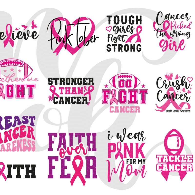 Cancer Svg - Etsy