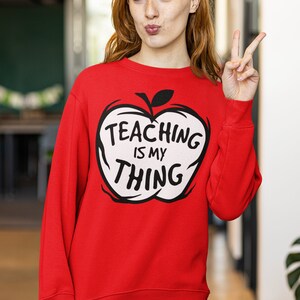 Teaching is My Thing Svg, Svg for Teacher Things Svg, Teacher of All ...