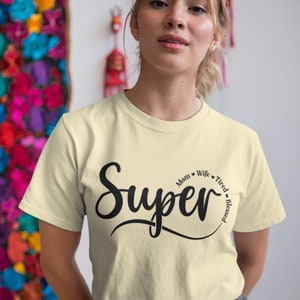 Super Mom, Super Wife, Super Tired SVG, Super Blessed Svg, Mom Svg, Mom ...