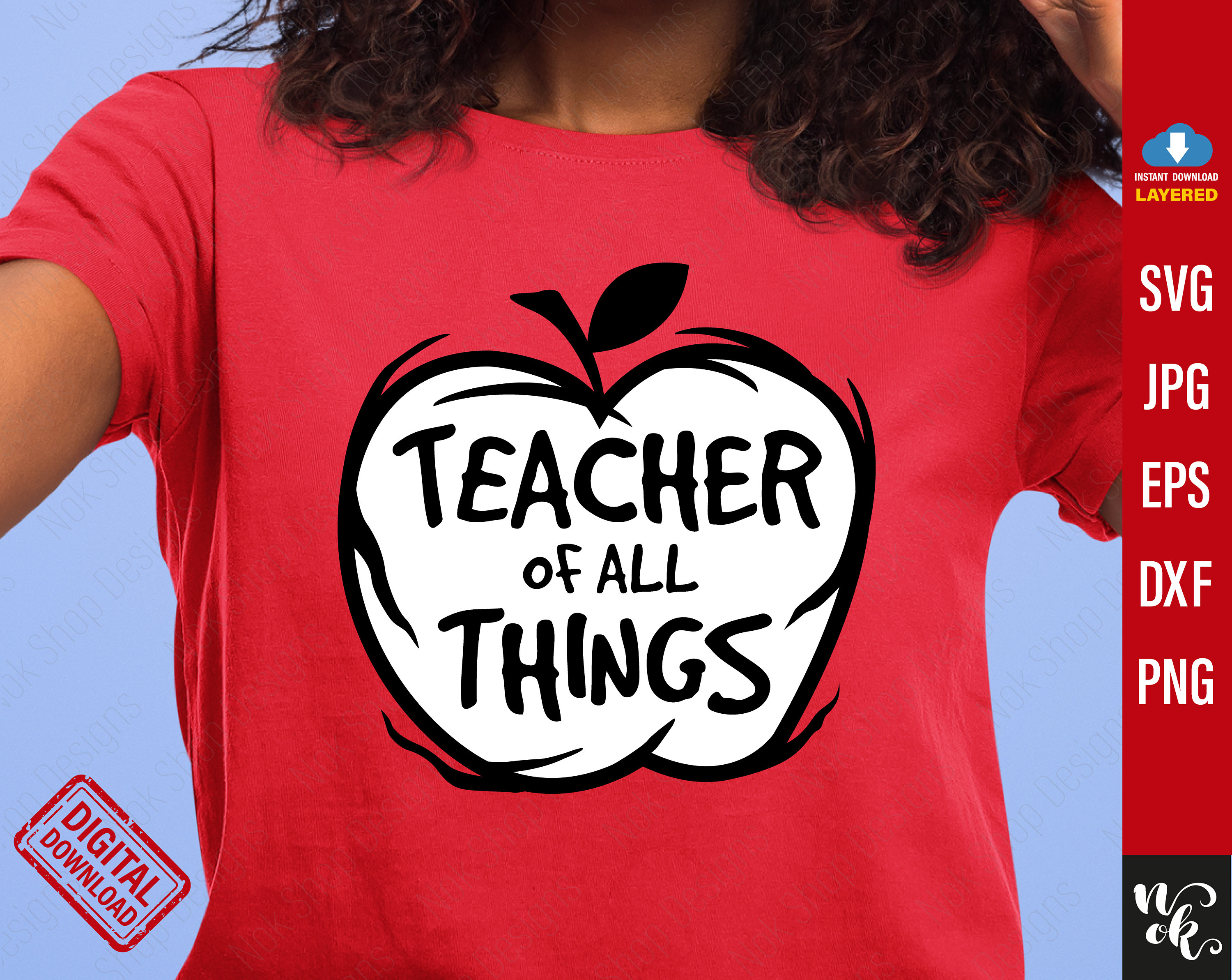 Teacher of All Things Svg Teaching is My Thing Svg for - Etsy