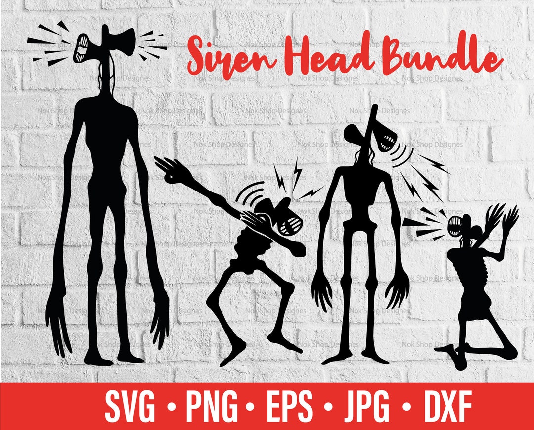 Siren Head Svg Easily Create Your Craft Projects for Your T-shirt ...