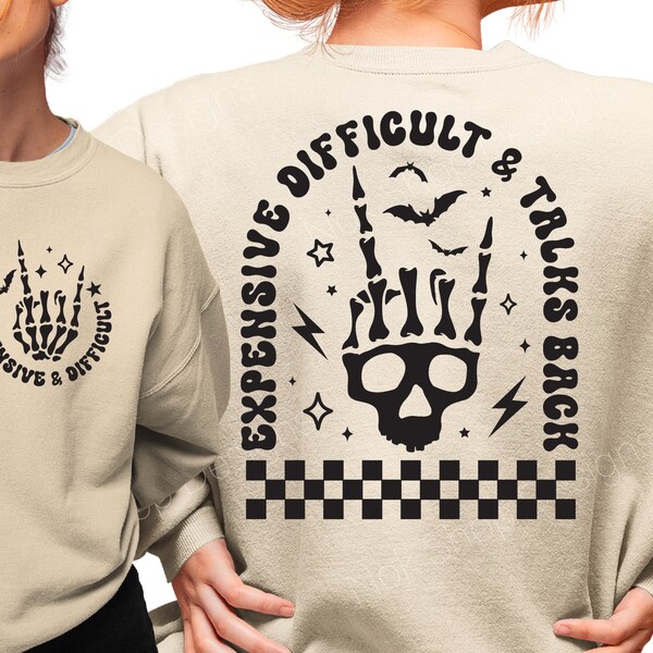 Skeleton Back Svg - Etsy