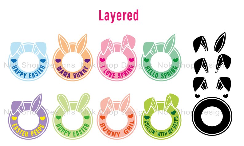Starbucks Ring Bundle for Easter Day Svg for Cricut Starbucks | Etsy