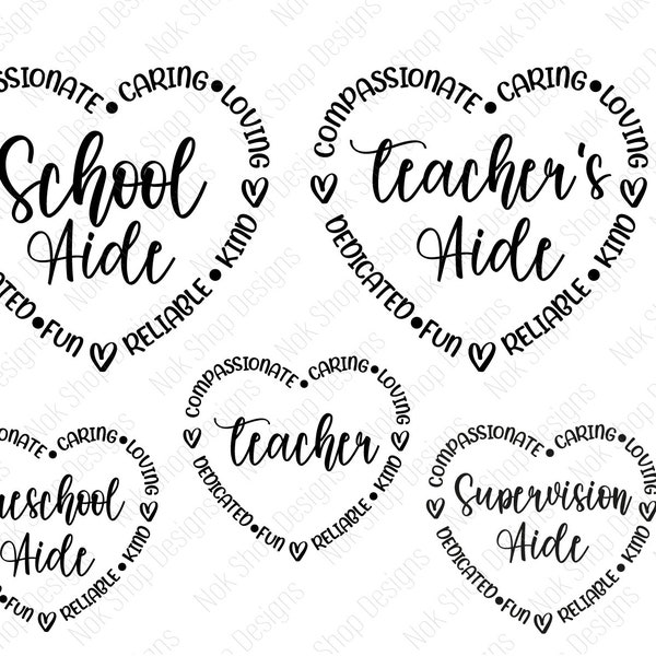 Teacher Aide - Etsy