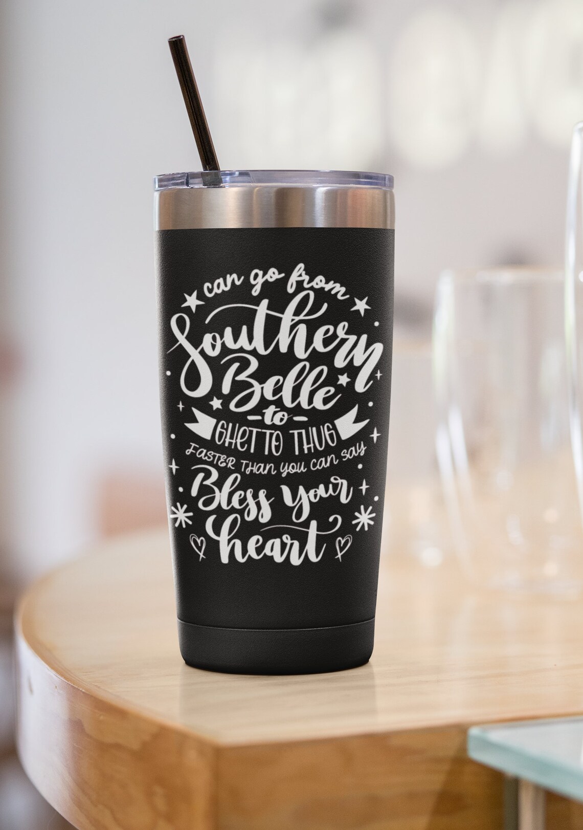 Sassy SVG Funny Southern SVG Southern Belle to Thug | Etsy