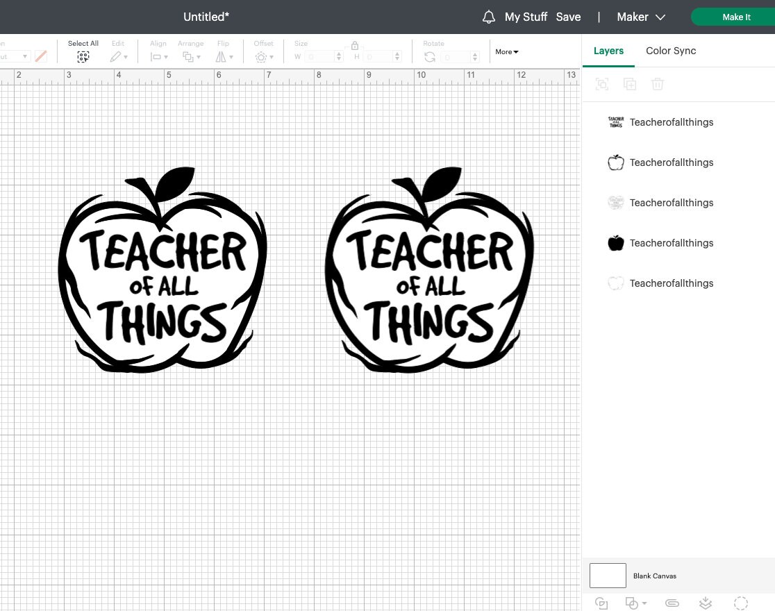 Teacher of All Things Svg Teaching is My Thing Svg for - Etsy