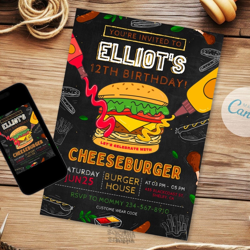 Mr Beast Birthday Invitation Template - Etsy