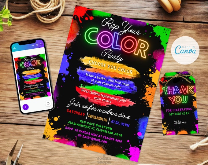 Color Coded Snack Box - Etsy