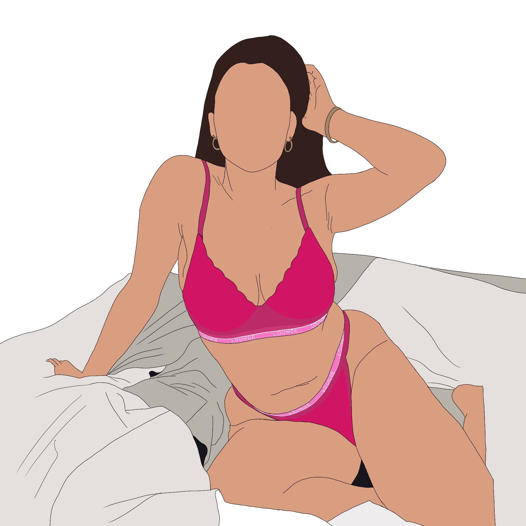 Personalised Digital Portrait Etsy