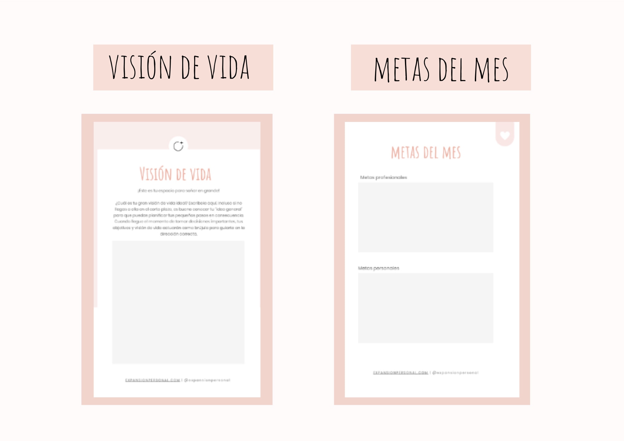 Kit Metas (formato PDF) - Etsy