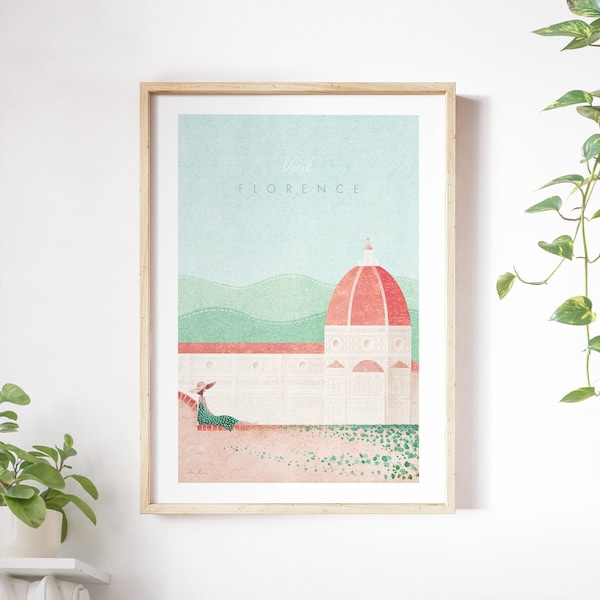Vintage Florence Poster - Etsy