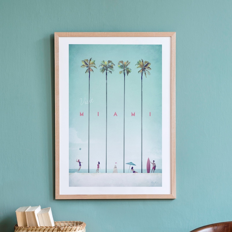 Retro Miami Decor - Etsy