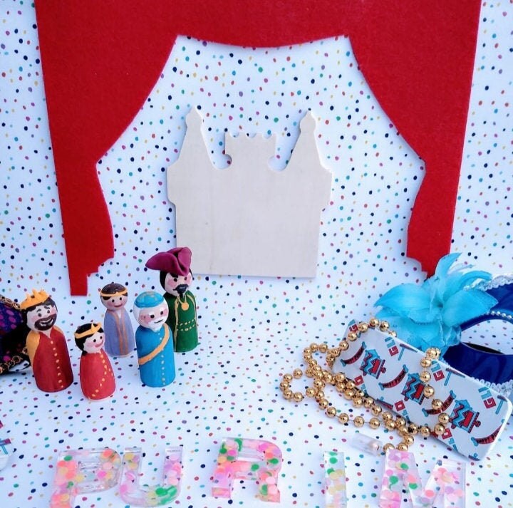 Purim/ Pourim/ Jewish Holiday Gift / Sensory Kit for Kids / Playdough ...