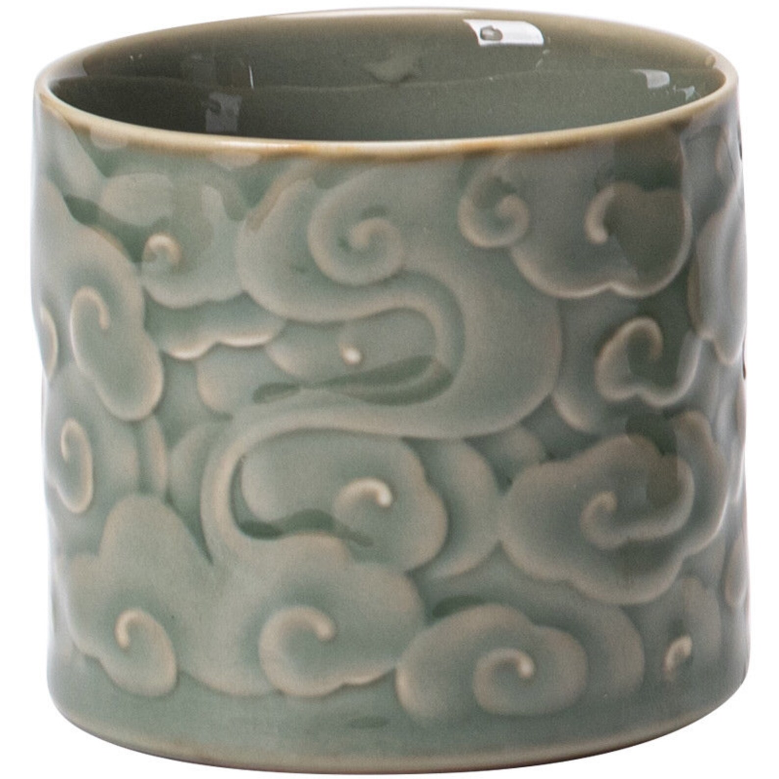 Chinese Ceramic Yue Kiln Celadon Handmade Yushang Xiangyun - Etsy