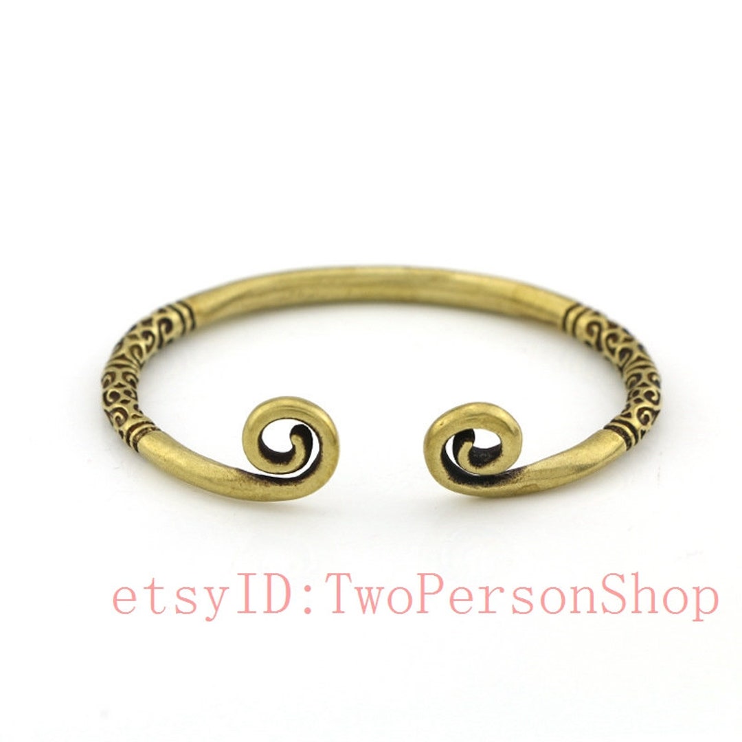 Chinese Vintage Bracelet Pure Copper Handmade Curse Bracelet - Etsy