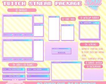 Windows Twitch Overlay - Etsy